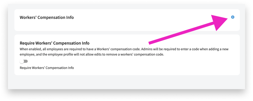 How to set up Workers' Compensation Codes in Eddy