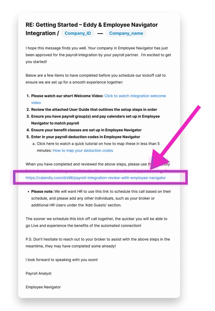 Employee Navigator Integration Guide