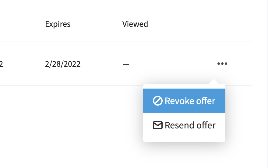 How To Revoke Or Resend An Offer Letter